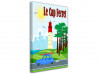 Tableau affiche Phare du Cap Ferret de Stimell Illustration - Tableau deco